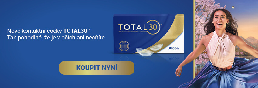 Vyzkoušejte kontaktní čočky TOTAL30 - zdarma v optikách Alensa | Alensa.cz